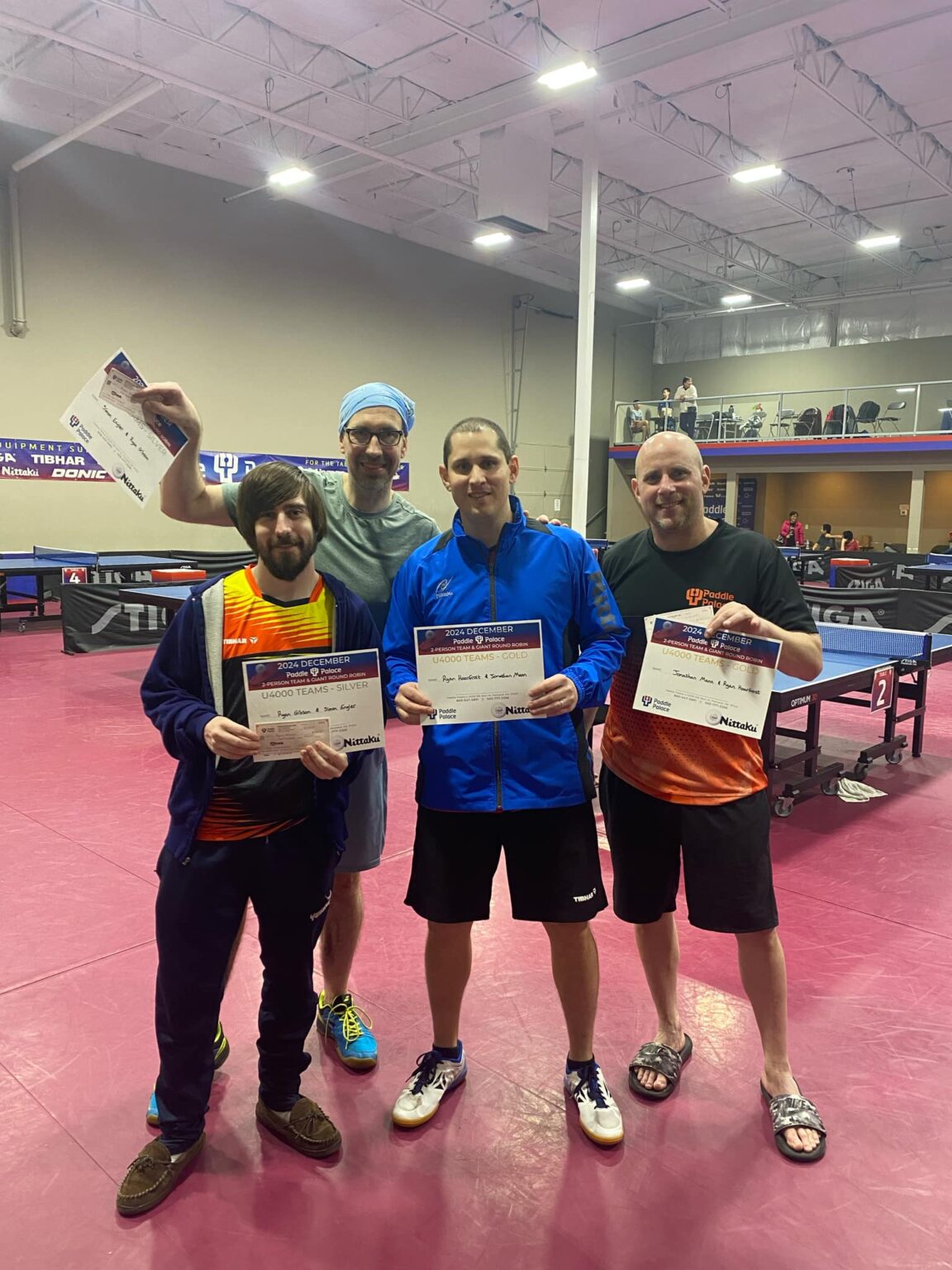 2024 Paddle Palace Club December 2-Person Teams and Giant RR - Paddle ...