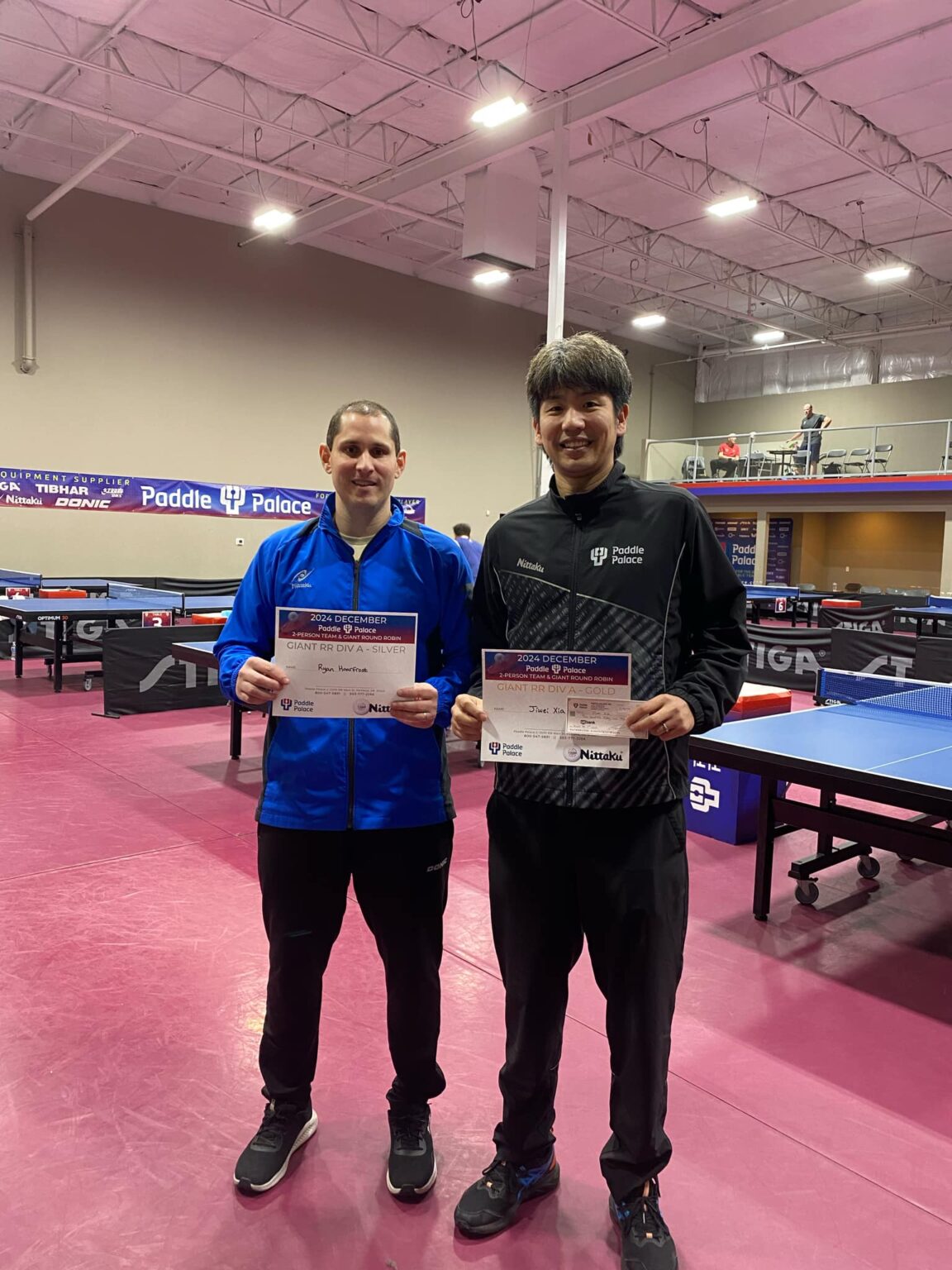 2024 Paddle Palace Club December 2-Person Teams and Giant RR - Paddle Palace